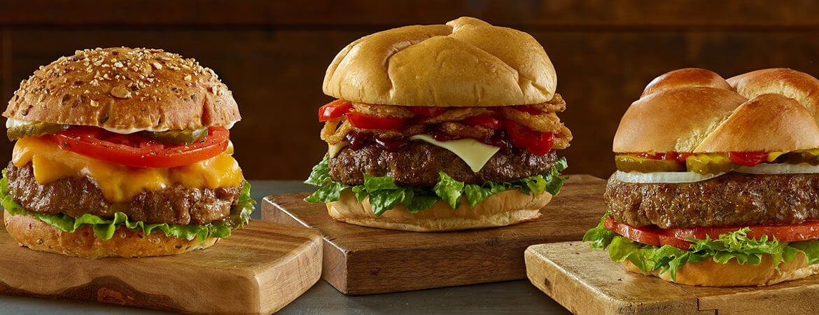 Seasoned Thunder Cloud Beef Patty - Wood Fruitticher Foodservice