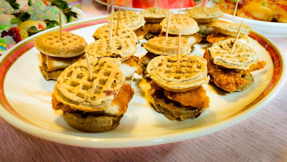 Mini Maple Waffles - Wood Fruitticher Foodservice