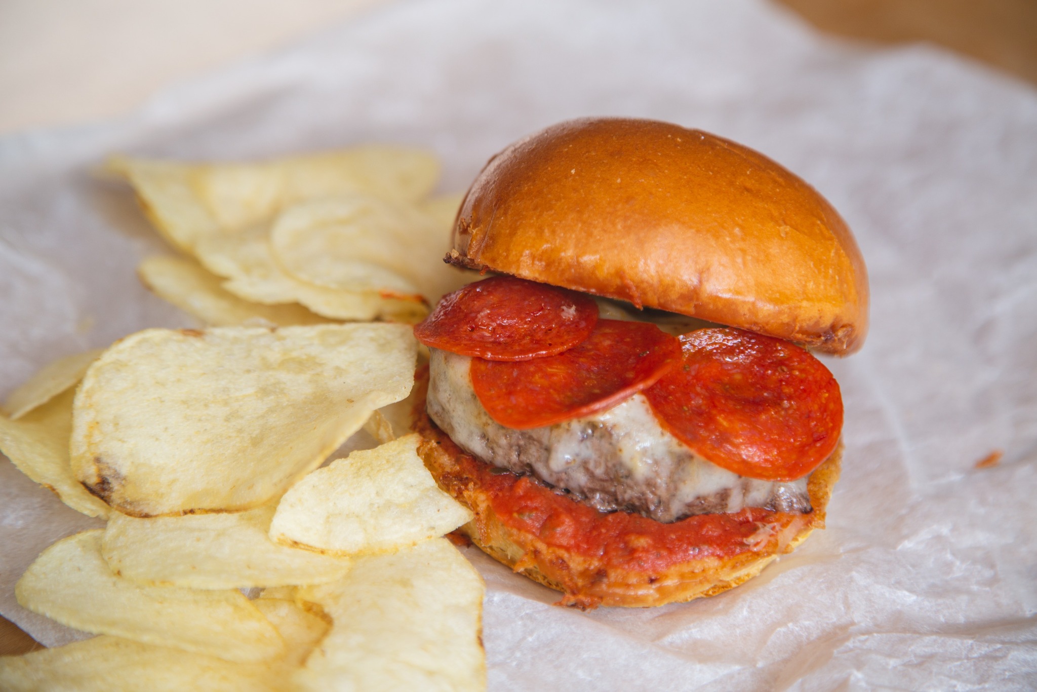 Margherita Pepperoni - Wood Fruitticher Foodservice