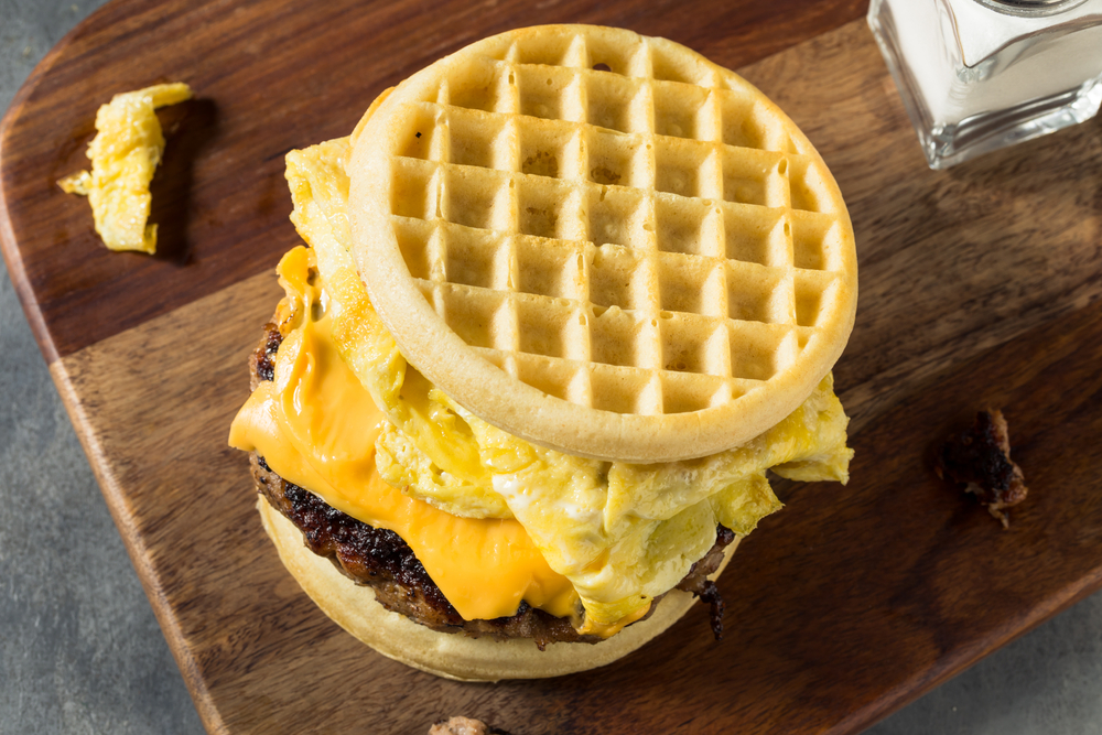 Wide Sausage Patty - Wood Fruitticher Foodservice